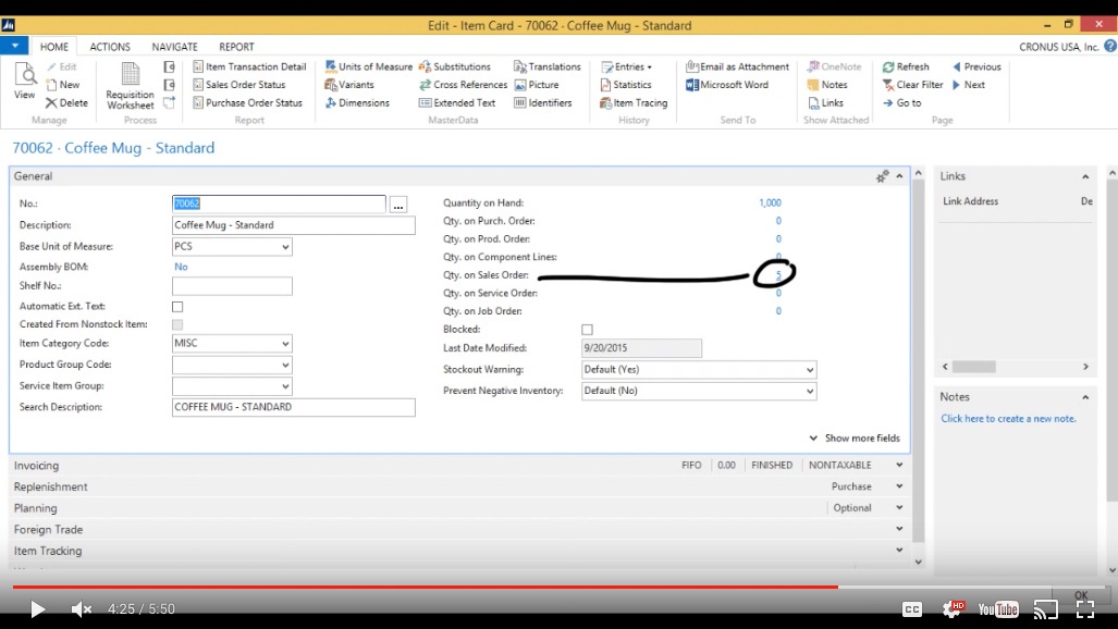 Post Purchase & Sales Order in Microsoft Dynamics NAV 2015