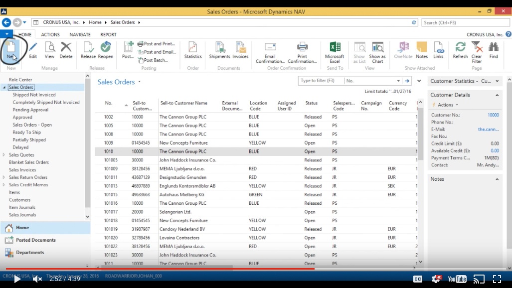 How to use cross references in Microsoft Dynamics NAV 2015
