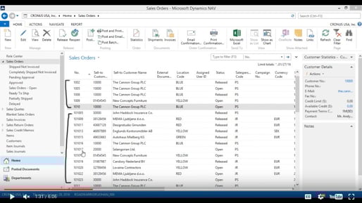 Working with the number series in Microsoft Dynamics NAV 2015