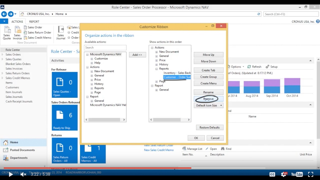 Role Center Overview in Microsoft Dynamics NAV 2015