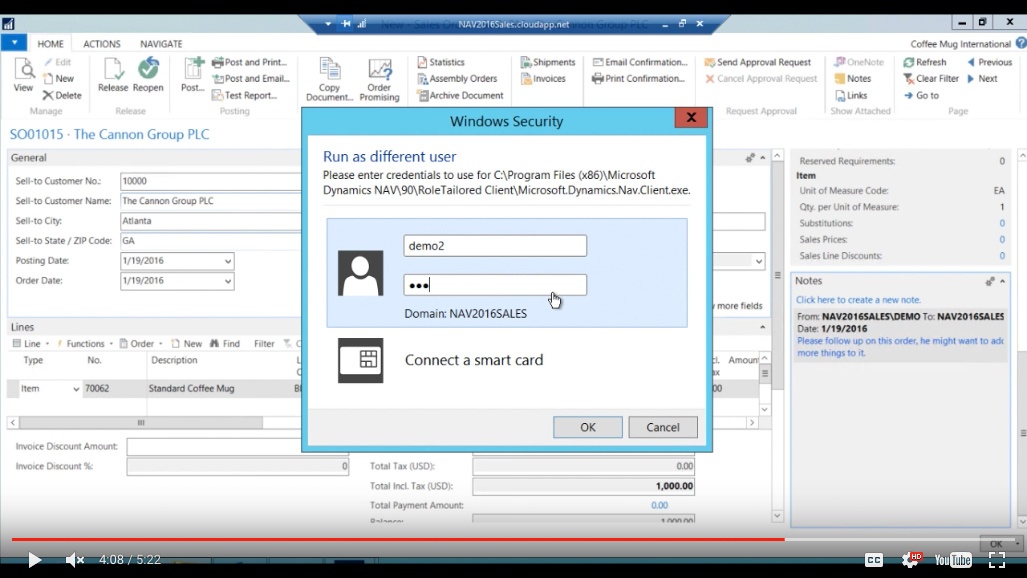 Using Notifications in Microsoft Dynamics NAV 2016
