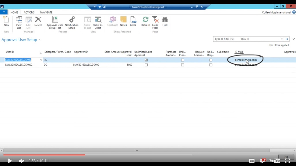 How to Set Up Sales Approvals in Microsoft Dynamics NAV 2016