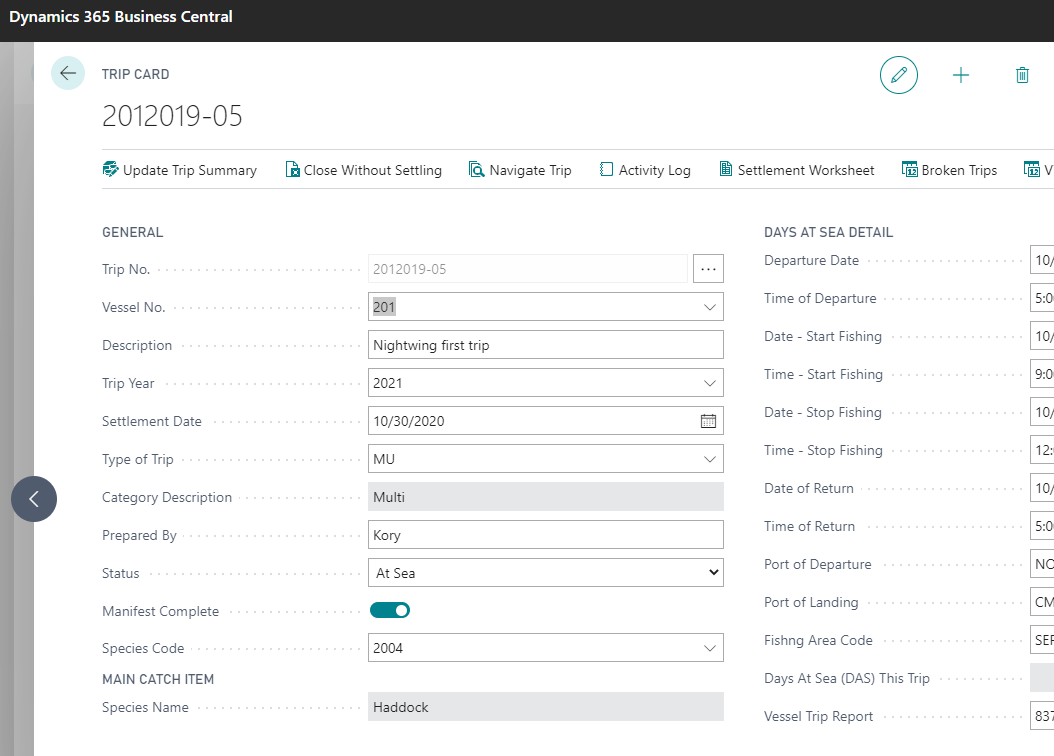 Fishery & Vessel Management Software - iNECTA